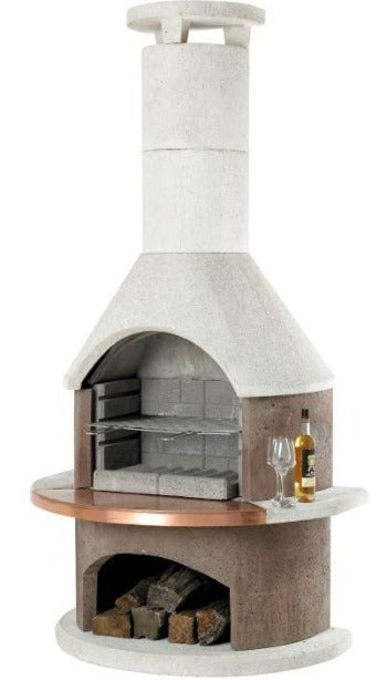 Outdoor Fireplace & BBQ | Buschbeck | Rondo Mocha